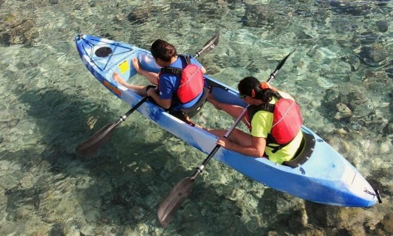 Sharp Island Coral Reef Guided Tour | Clear Bottom Kayak · Blue Sky ...